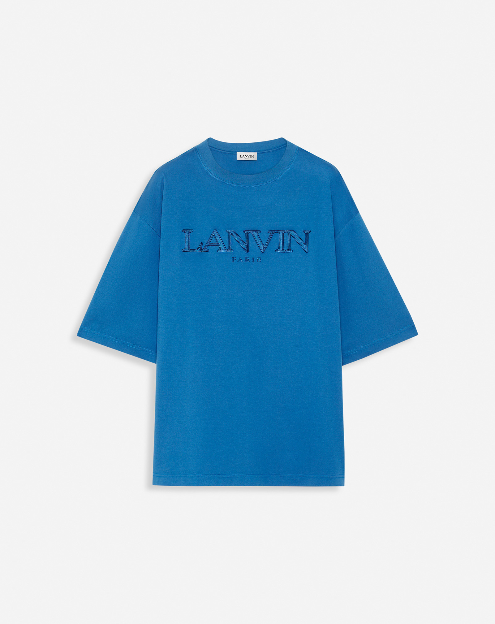 Mädchen umfassend Situation lanvin oversized t shirt Schlitz umfassen Schwamm